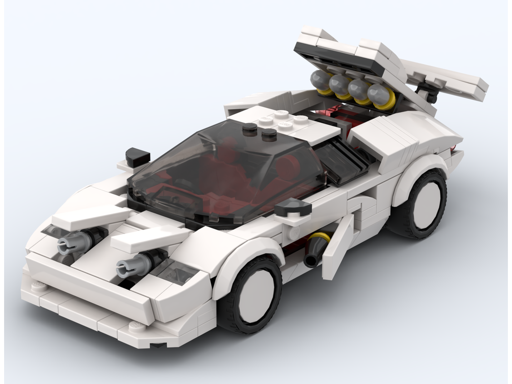 LEGO MOC Secret Agent's Lamborghini Countach (76908 Mod) by Wert315 ...