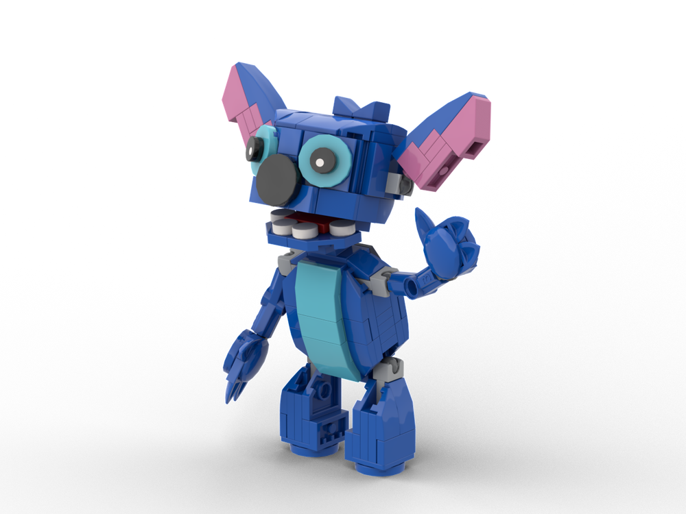 LEGO MOC mini STITCH by FredL45 | Rebrickable - Build with LEGO