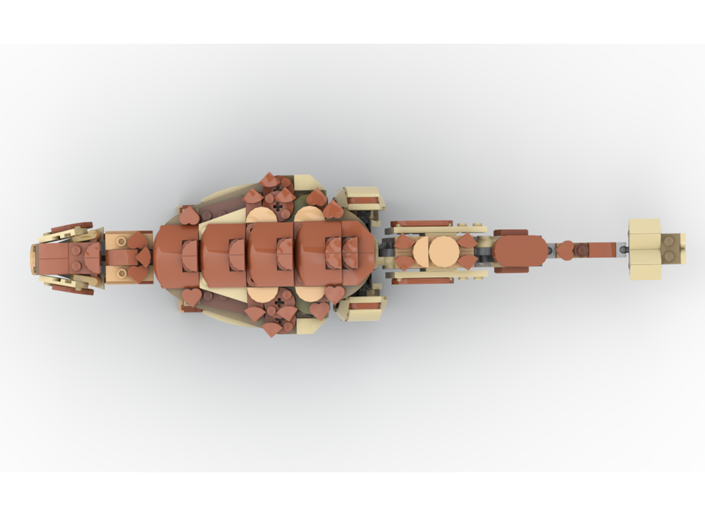 LEGO MOC-206412 31150 Ankylosaurus magniventris 1:22 by Ddommark ...