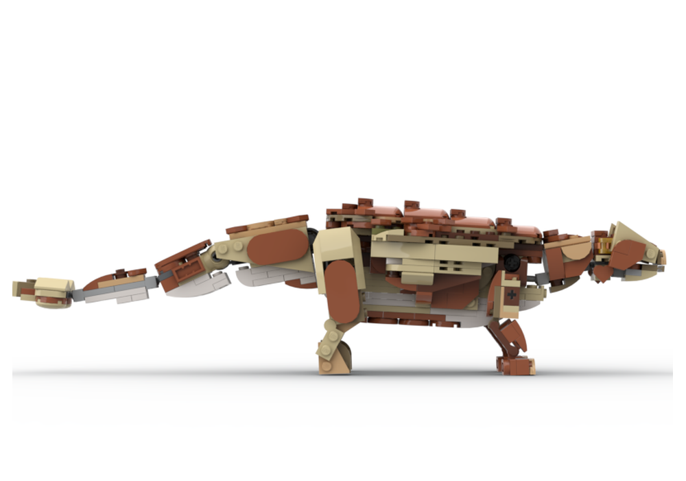 LEGO MOC-206412 31150 Ankylosaurus magniventris 1:22 by Ddommark ...