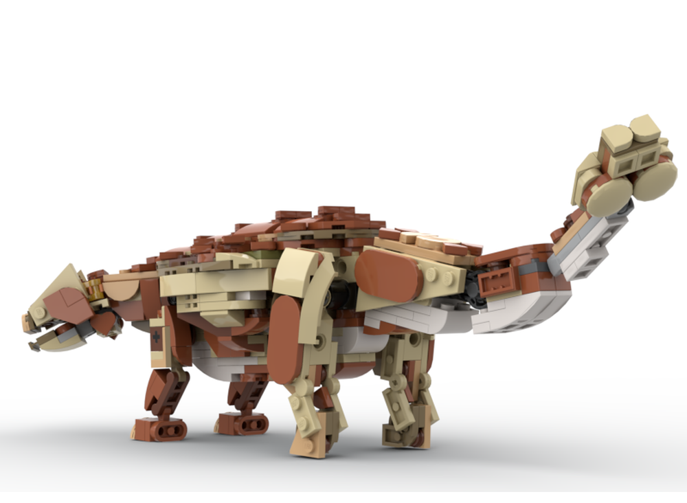 LEGO MOC-206412 31150 Ankylosaurus magniventris 1:22 by Ddommark ...