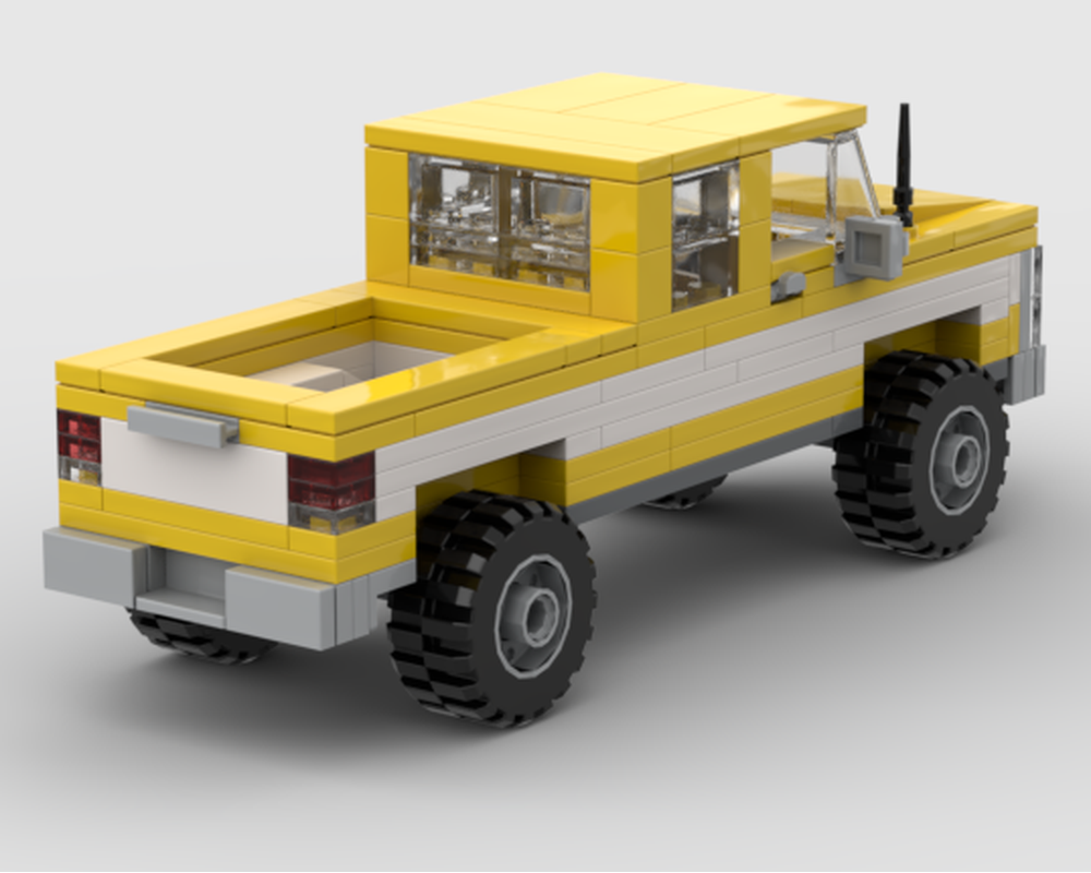 LEGO MOC Chevy Squarebody (Extended Cab Short Bed) Squarebody #1 by ...