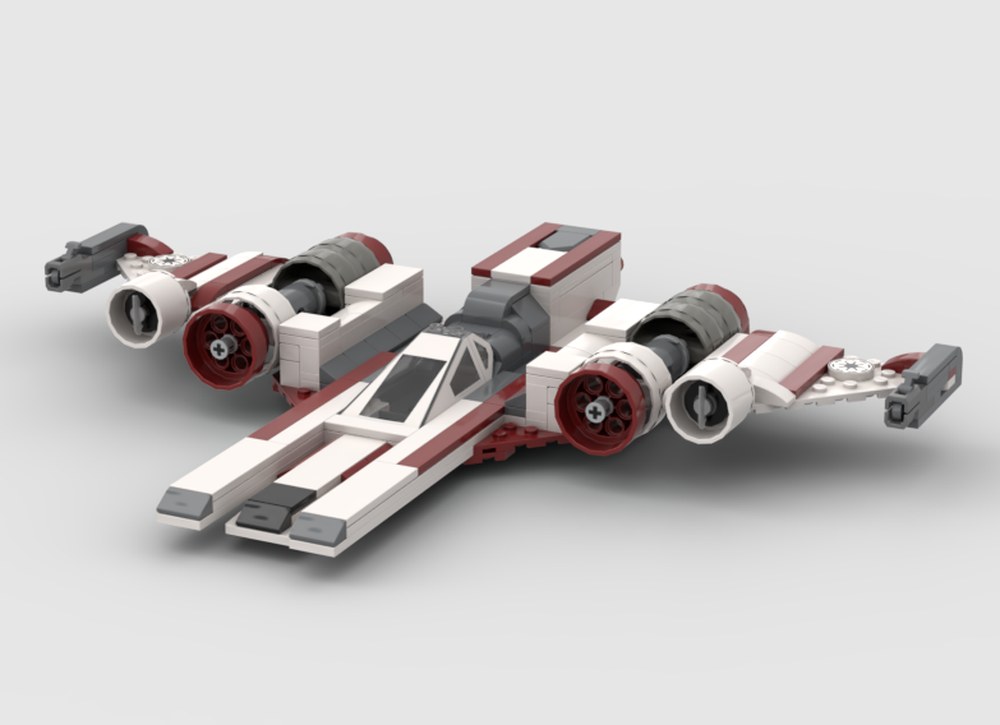 LEGO MOC N-17 starfighter by Collectors_g | Rebrickable - Build with LEGO
