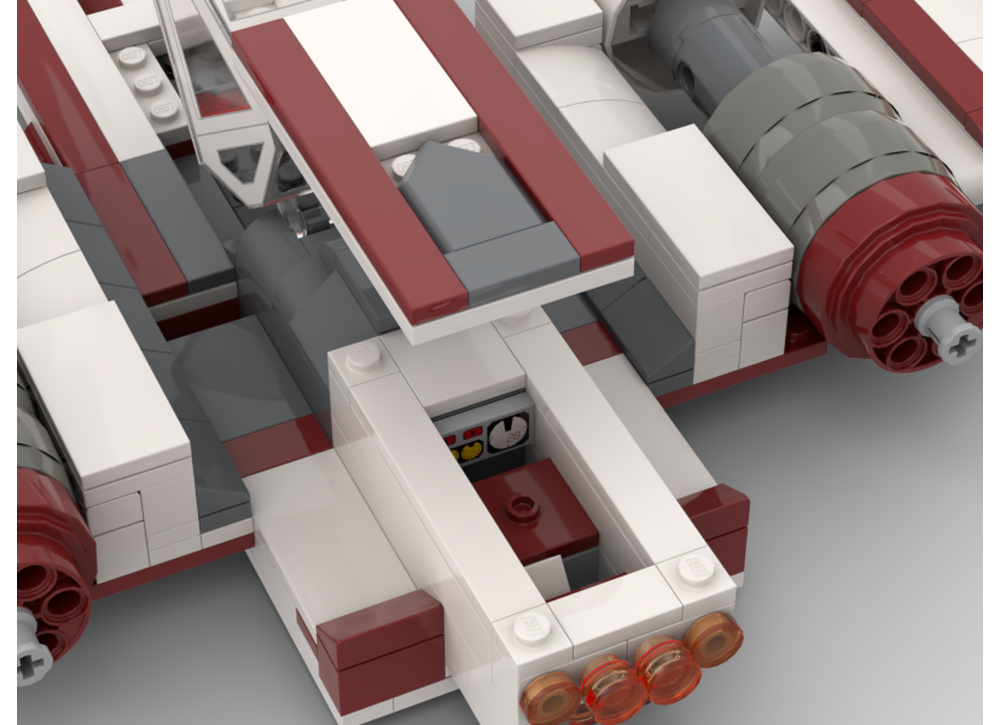 LEGO MOC-206422 N-17 starfighter by Collectors_g | Rebrickable - Build ...