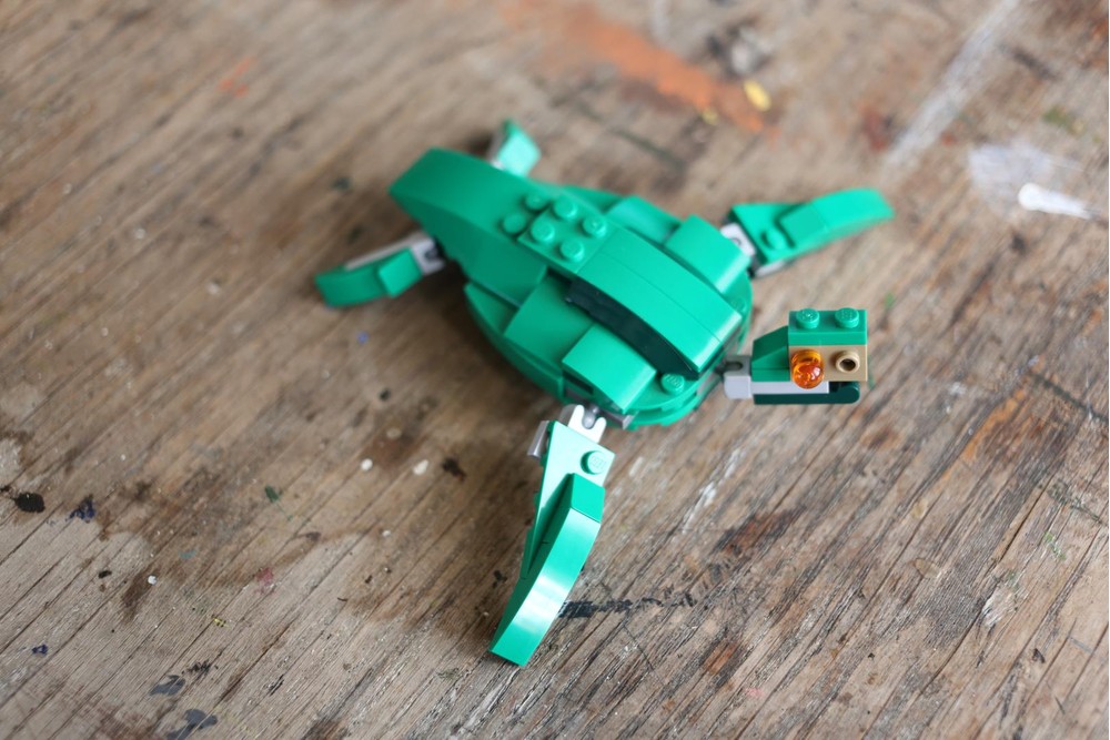 Lego Moc Sea Turtle By Kaen Rebrickable Build With Lego