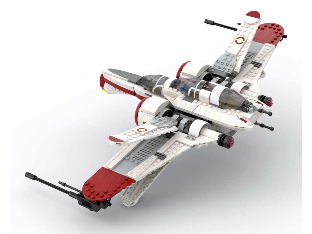 Lego Moc Arc 170 Starfighter Mod 2025 By Quarries Workshop