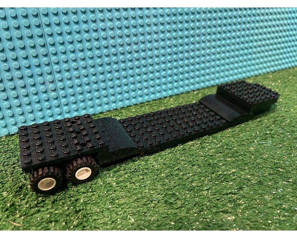 LEGO MOC Trucking Lowboy Trailer by medleyj | Rebrickable - Build with LEGO
