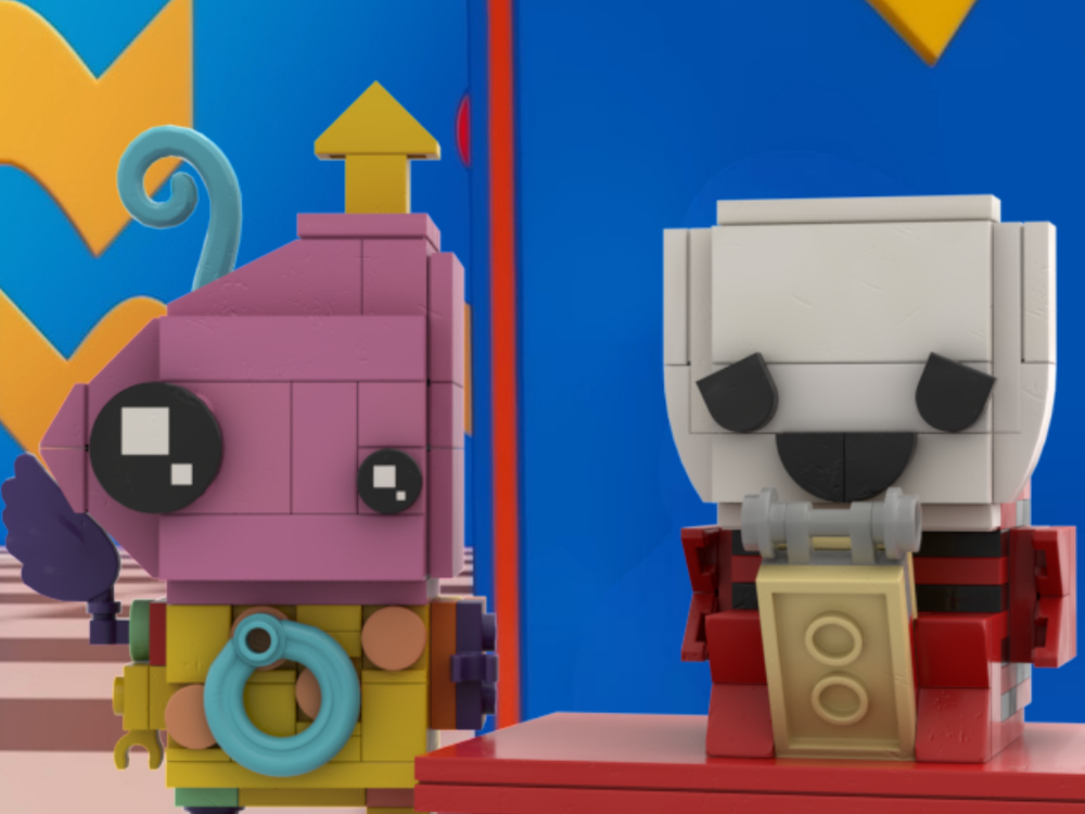 LEGO MOC Zooble Brickheadz - The Amazing Digital Circus by The ...