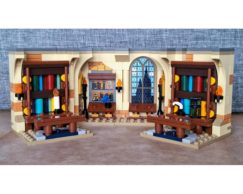 Lego Moc Hogwarts Library Modular 202425 By Builtbyniki