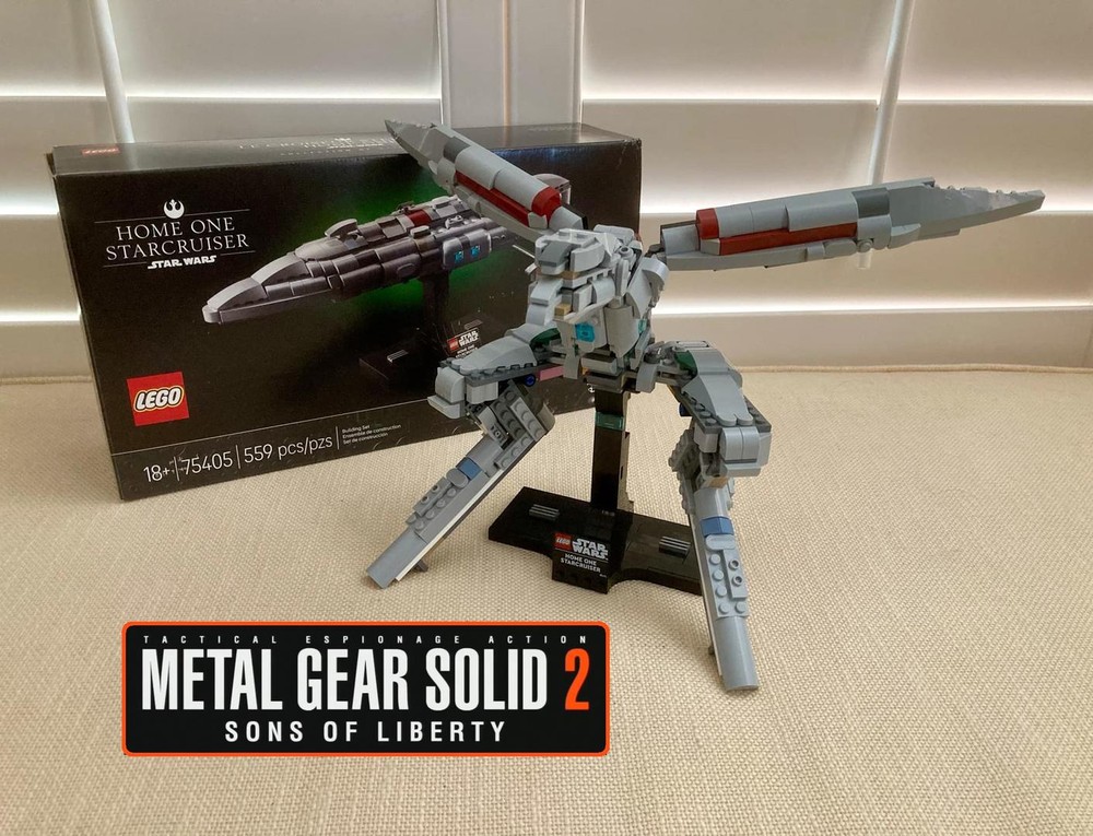 LEGO MOC Metal Gear Ray by CreationCaravan (Brad Barber) | Rebrickable ...
