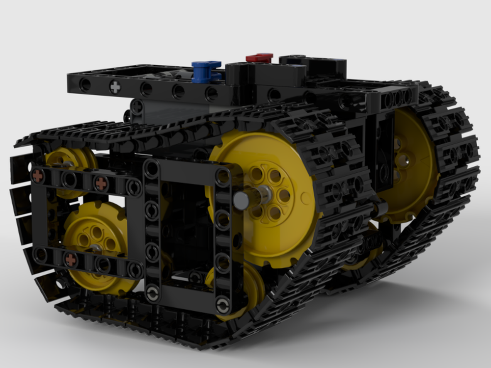 LEGO MOC Tank Body by Kristinka | Rebrickable - Build with LEGO