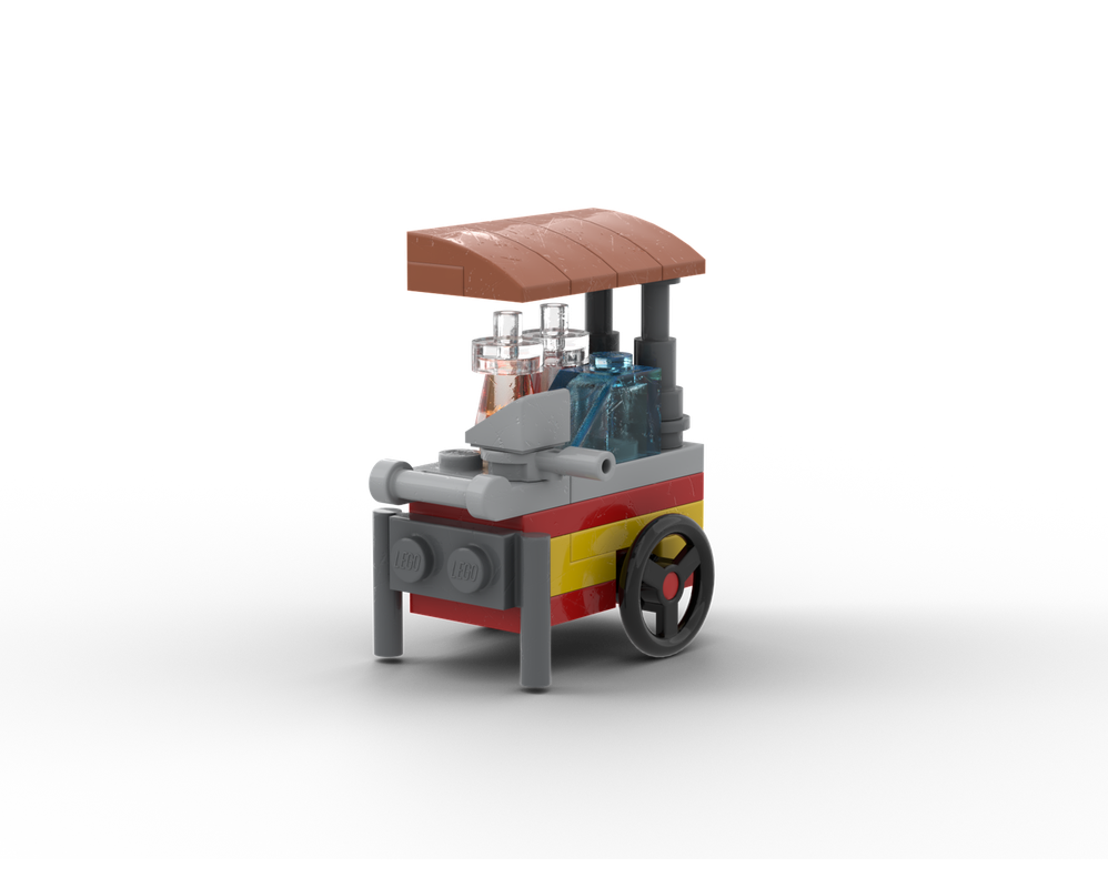 LEGO MOC Carrito de Piraguas - Puerto Rico Edition (Minifig Scale) by ...
