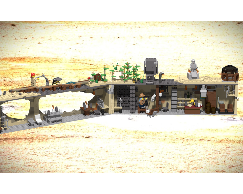 LEGO MOC Firefly Serenity, Mudder's Bar Shadowbox by Traitorbuilds ...