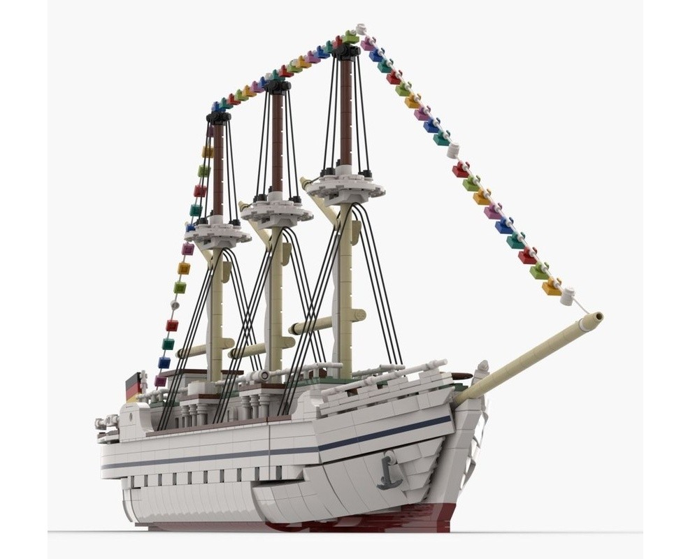 LEGO MOC-206497 Großherzogin Elisabeth - Sailing ship by Bluishgray ...