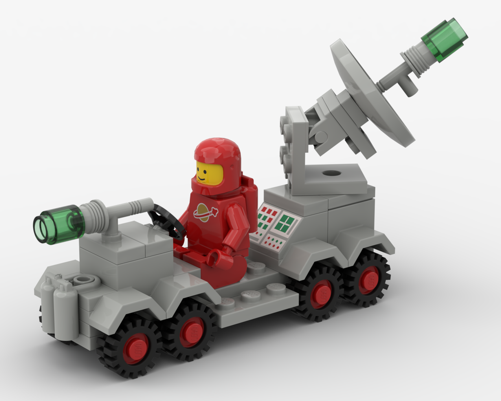 LEGO MOC Radar Truck 8 wheeler by paalrise | Rebrickable - Build with LEGO