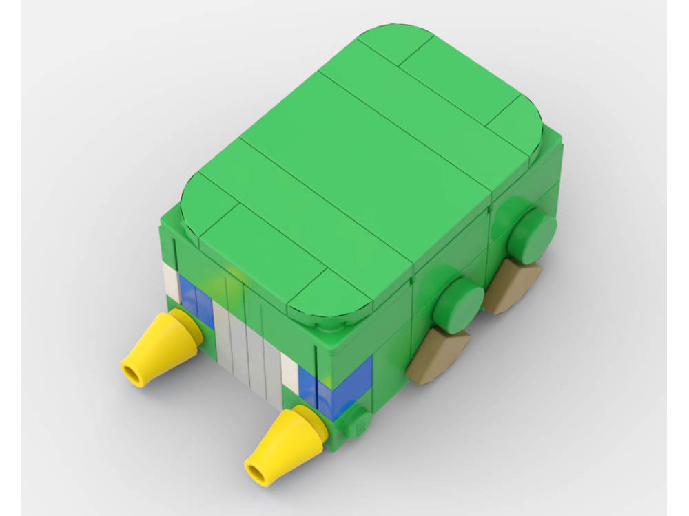 Lego Moc Charjabug Pokemon By Agilinzzz Rebrickable Build With Lego