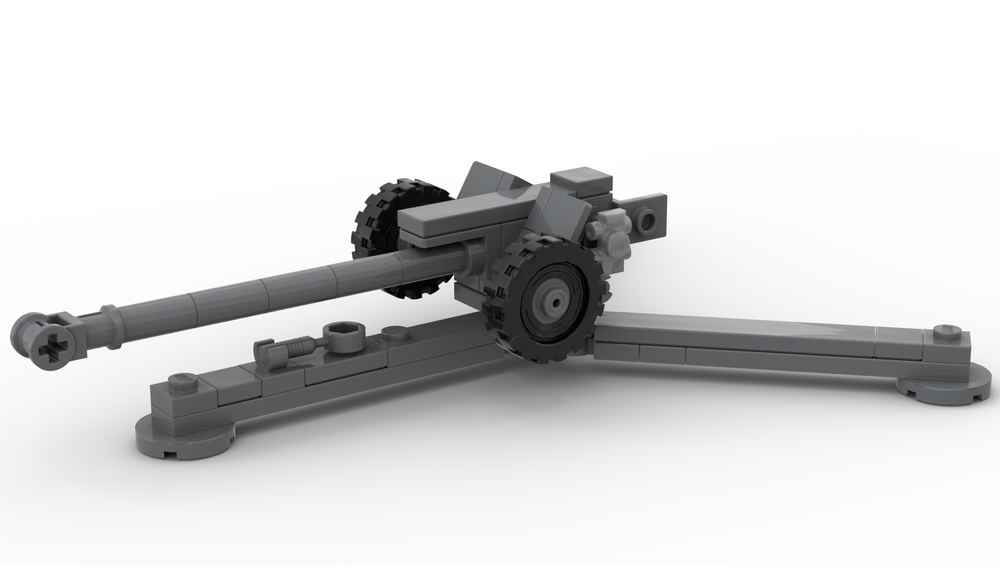 LEGO MOC Lego 122 mm 2A18 (D-30) (1:45 scale) by Tiger_1_3_1 ...