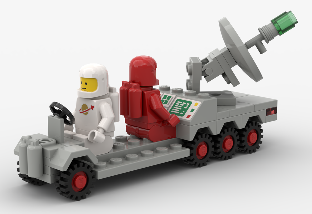 LEGO MOC Radar Truck stretched by paalrise | Rebrickable - Build with LEGO