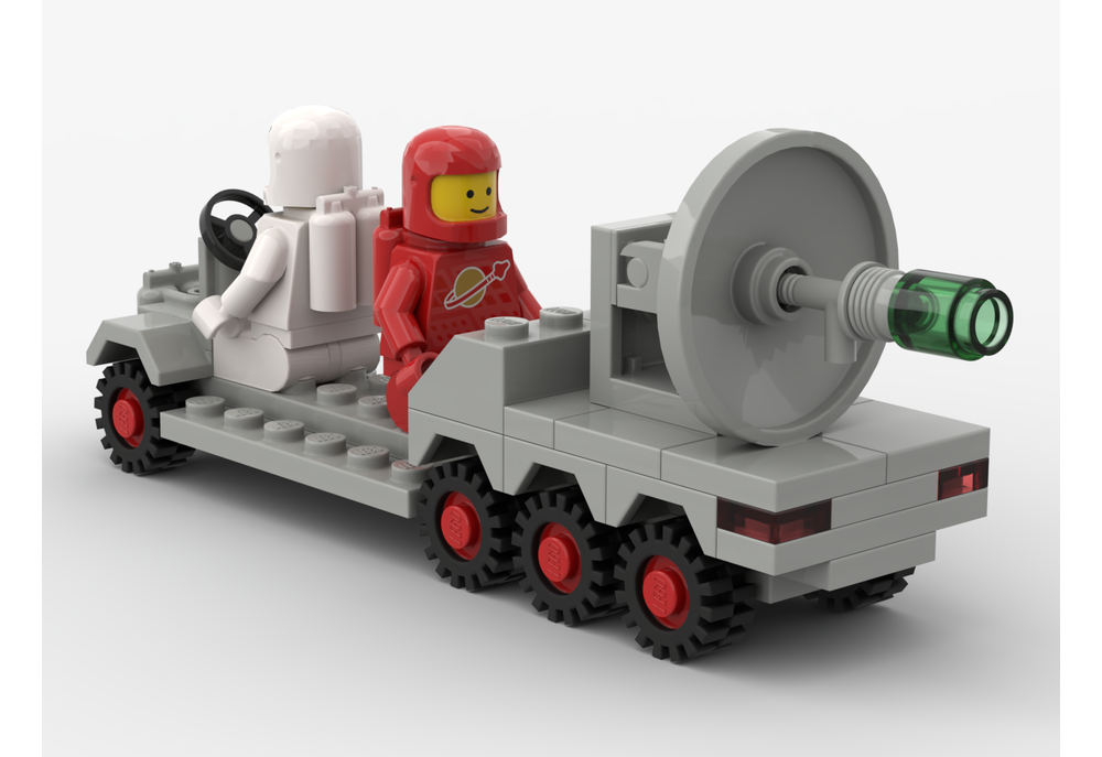 LEGO MOC Radar Truck stretched by paalrise | Rebrickable - Build with LEGO