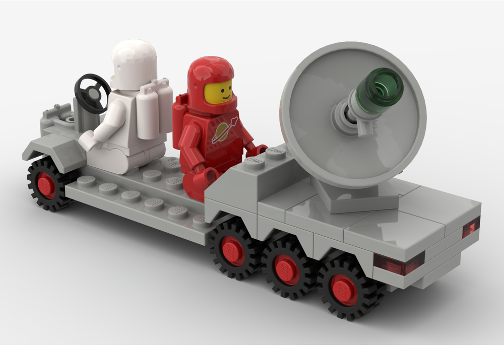 LEGO MOC Radar Truck stretched by paalrise | Rebrickable - Build with LEGO