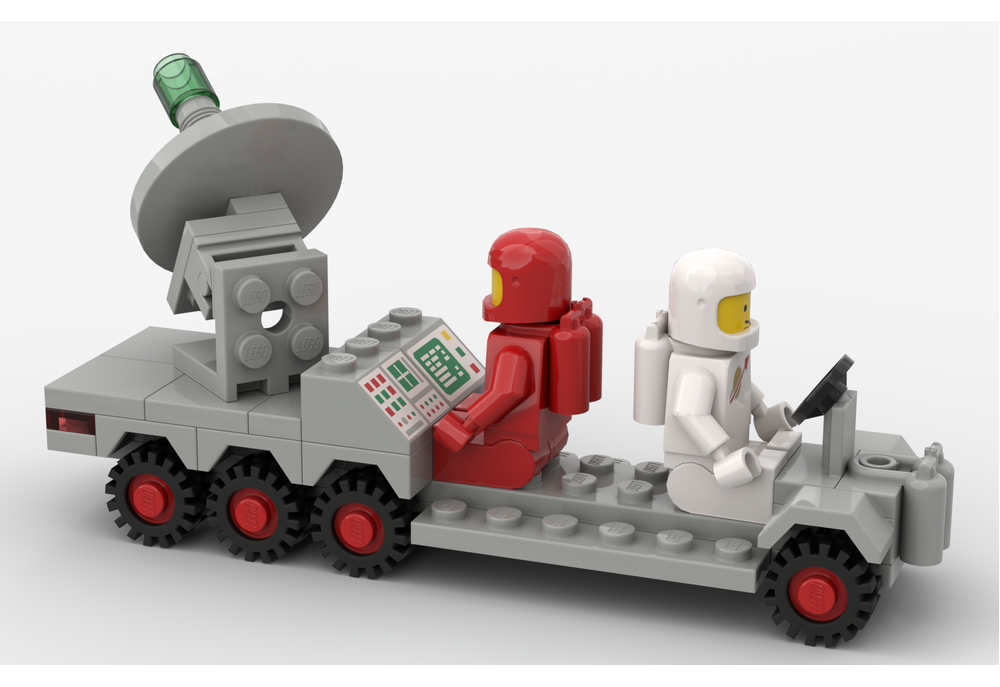 LEGO MOC Radar Truck stretched by paalrise | Rebrickable - Build with LEGO