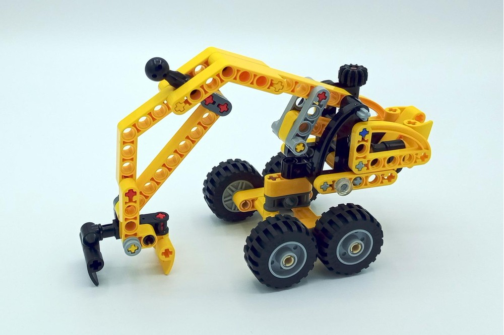 Lego Moc 42197 Material Handler By Nequmodiva Rebrickable Build