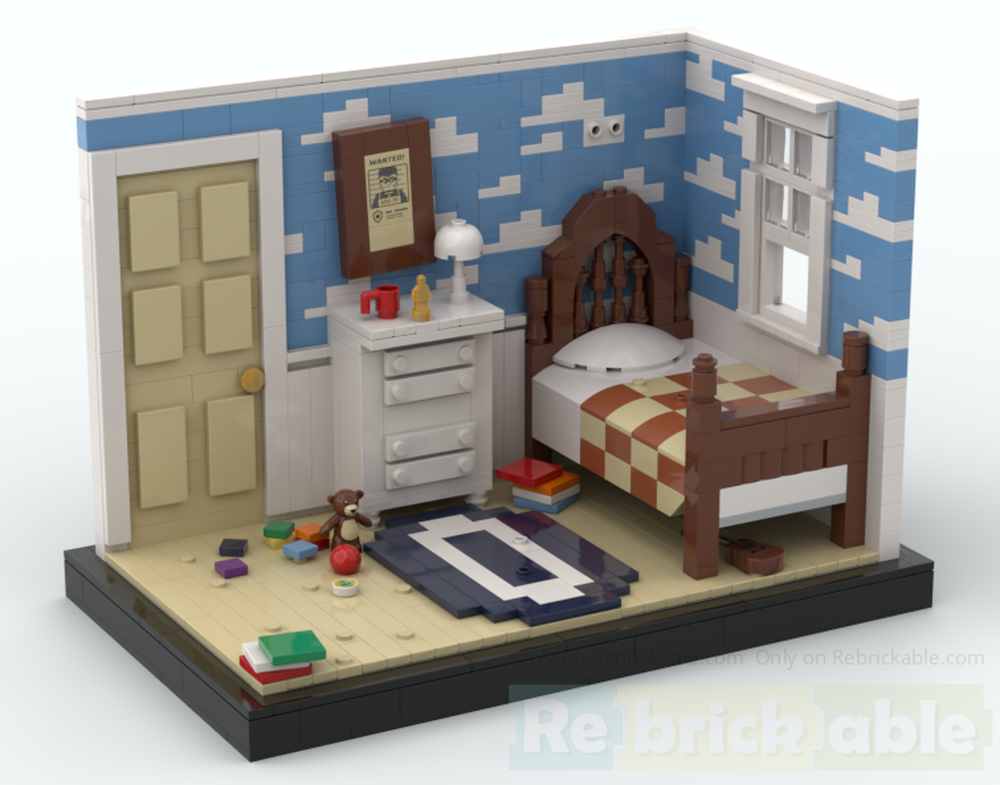 LEGO MOC-206517 Andy's Room by LeonardWKenyon | Rebrickable - Build ...