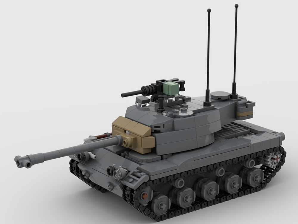 LEGO MOC M41 Walker Bulldog by simonelovisa01 | Rebrickable - Build ...