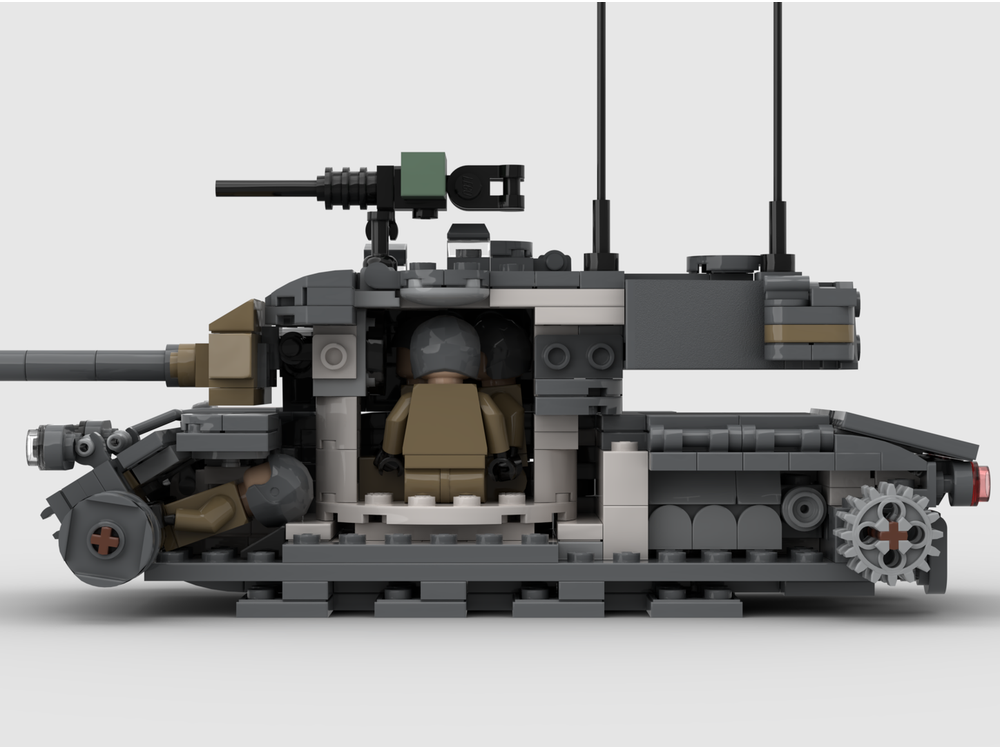 LEGO MOC M41 Walker Bulldog by simonelovisa01 | Rebrickable - Build ...