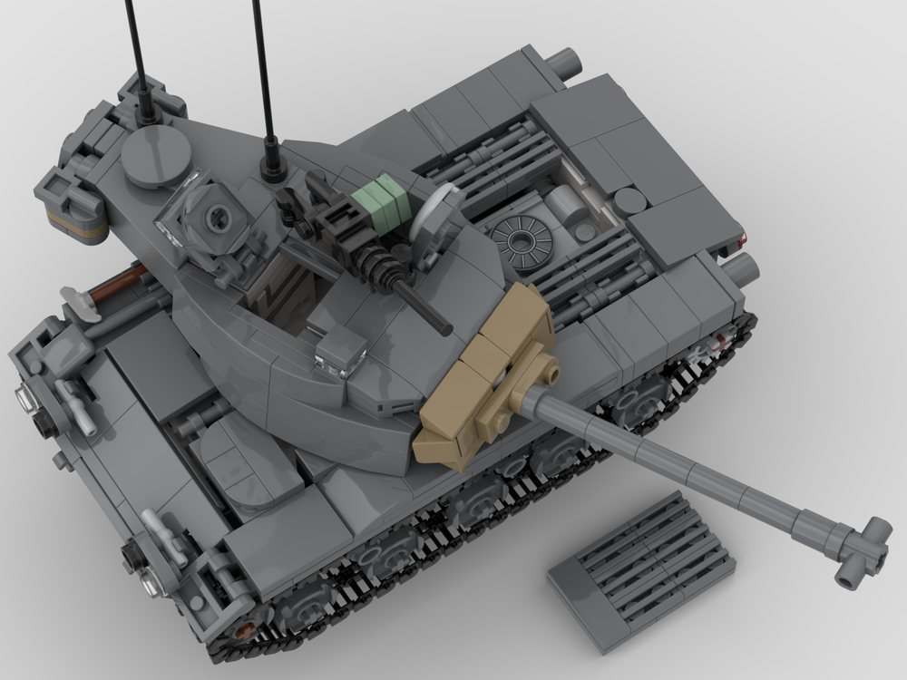LEGO MOC-206520 M41 Walker Bulldog by simonelovisa01 | Rebrickable ...