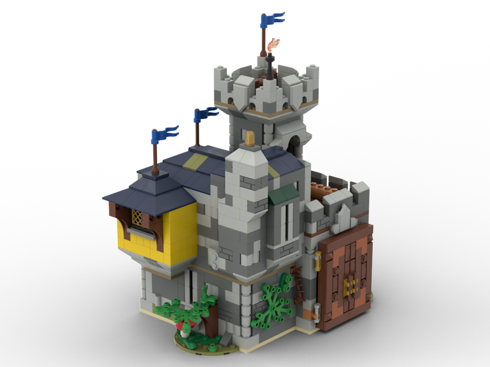 LEGO MOC Outpost Castle and Knight's Quarters - Alternate Build 2x31120 ...