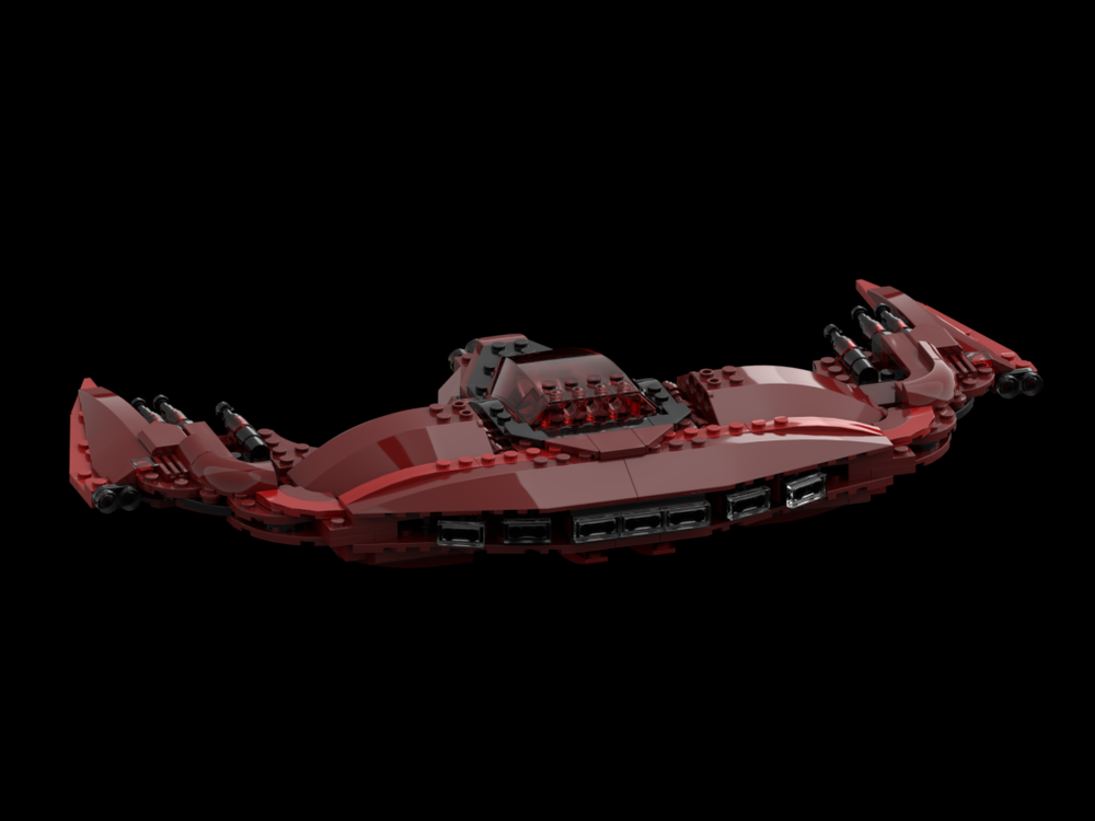 LEGO MOC-206573 Crimson Crescent red spaceship by Dethark75 ...