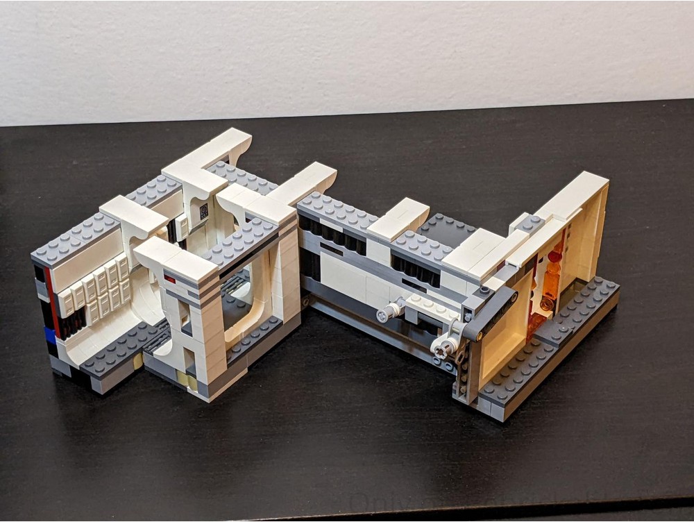 LEGO MOC Modular Tantive IV Hallway 75387x2 by dmonti79 | Rebrickable ...