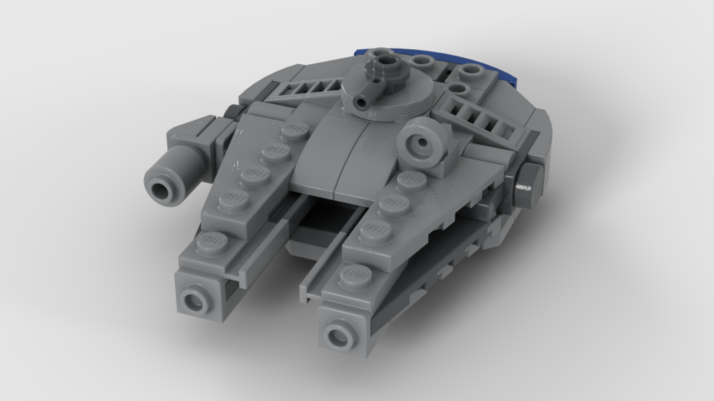 LEGO MOC-206592 Millennium Falcon by AbvAvrgUndrAchvr | Rebrickable ...