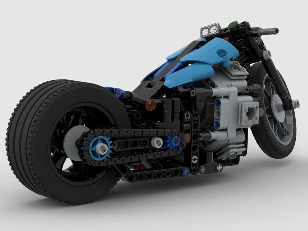 LEGO MOC Radial Chopper 2024 by Nikolyakov | Rebrickable - Build with LEGO