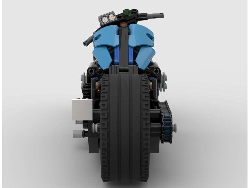 LEGO MOC Radial Chopper 2024 by Nikolyakov | Rebrickable - Build with LEGO