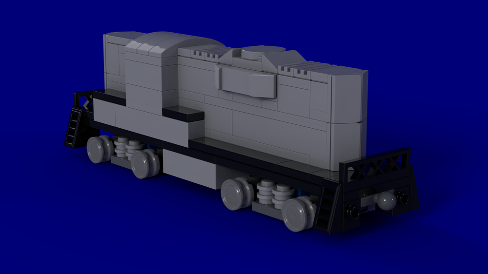 LEGO MOC EMD GP-9 Locomotive by fierogt87 | Rebrickable - Build with LEGO