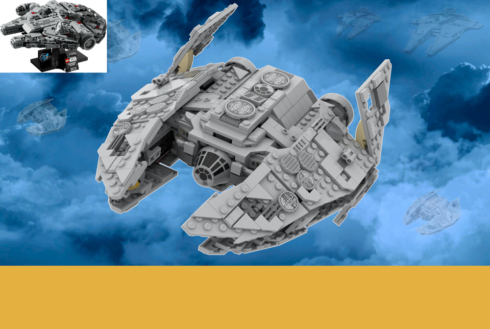 LEGO MOC-206602 75375 Sith Fury Class Interceptor Alternate Build by ...
