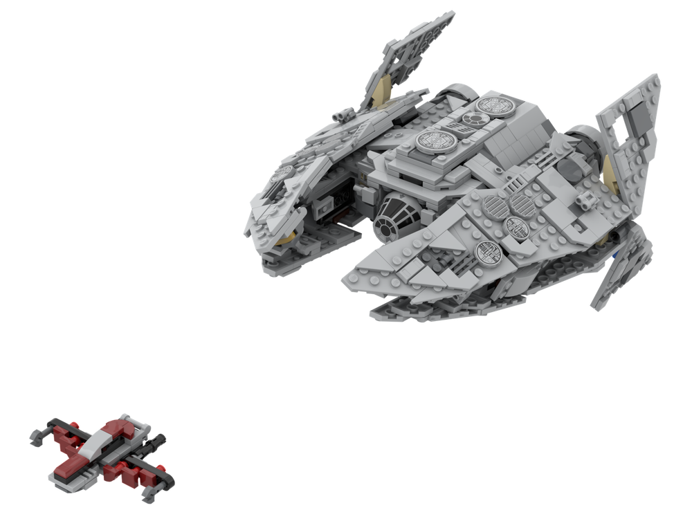Lego Moc 75375 Sith Fury Class Interceptor Alternate Build By