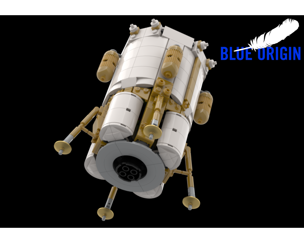 LEGO MOC Mark 1 Blue Moon Pathfinder Lunar Lander (MK1-SN001) by ...