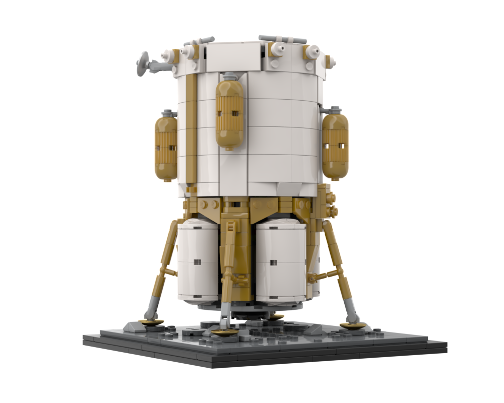 LEGO MOC Mark 1 Blue Moon Pathfinder Lunar Lander (MK1-SN001) by ...