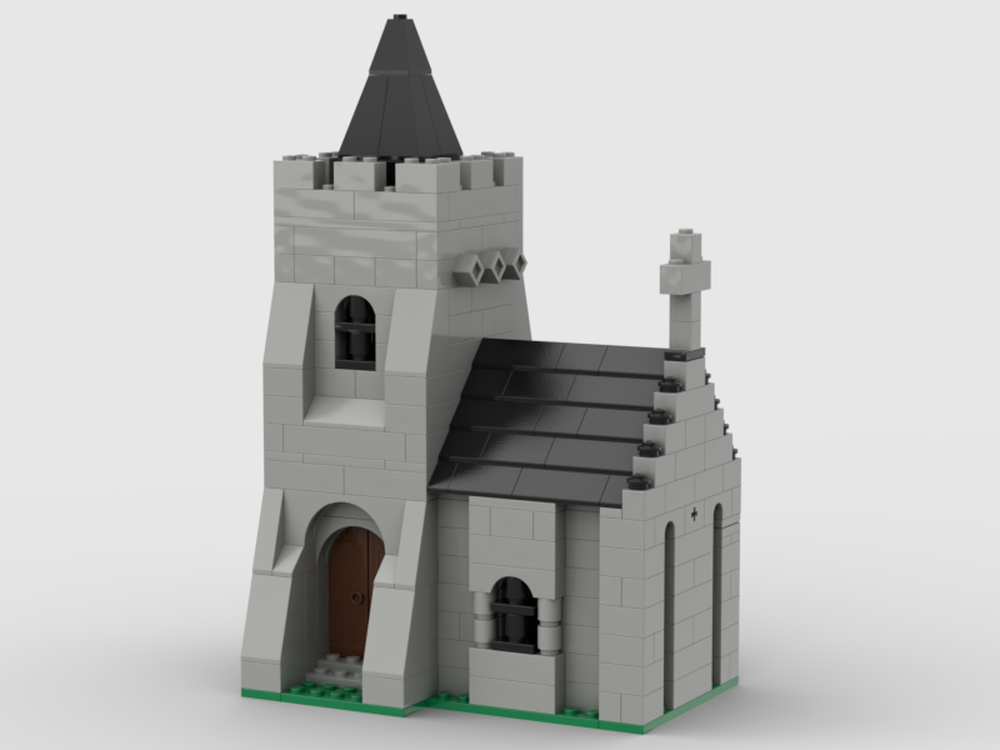 LEGO MOC Medieval Church by carnby2000 | Rebrickable - Build with LEGO