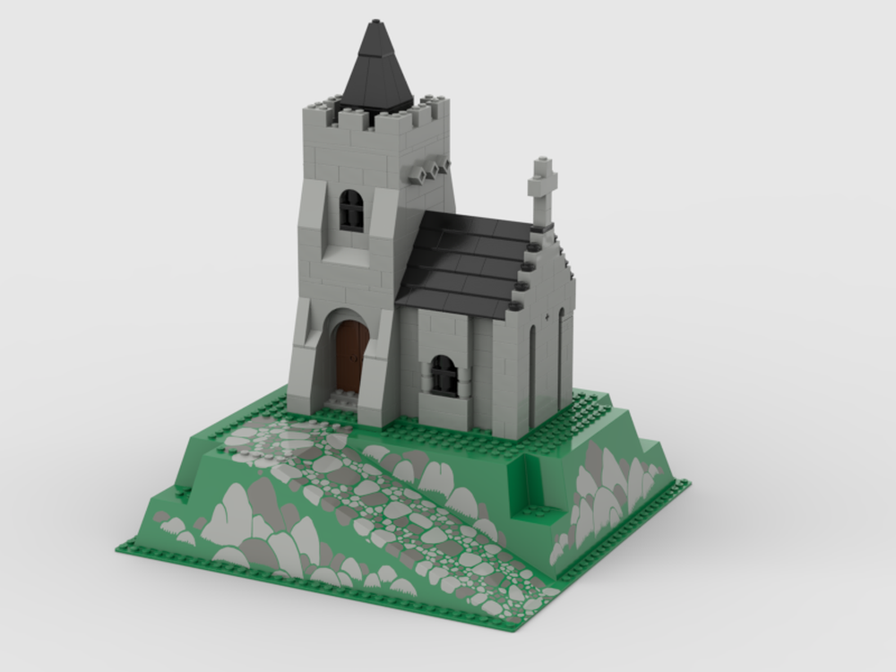 LEGO MOC Medieval Church by carnby2000 | Rebrickable - Build with LEGO
