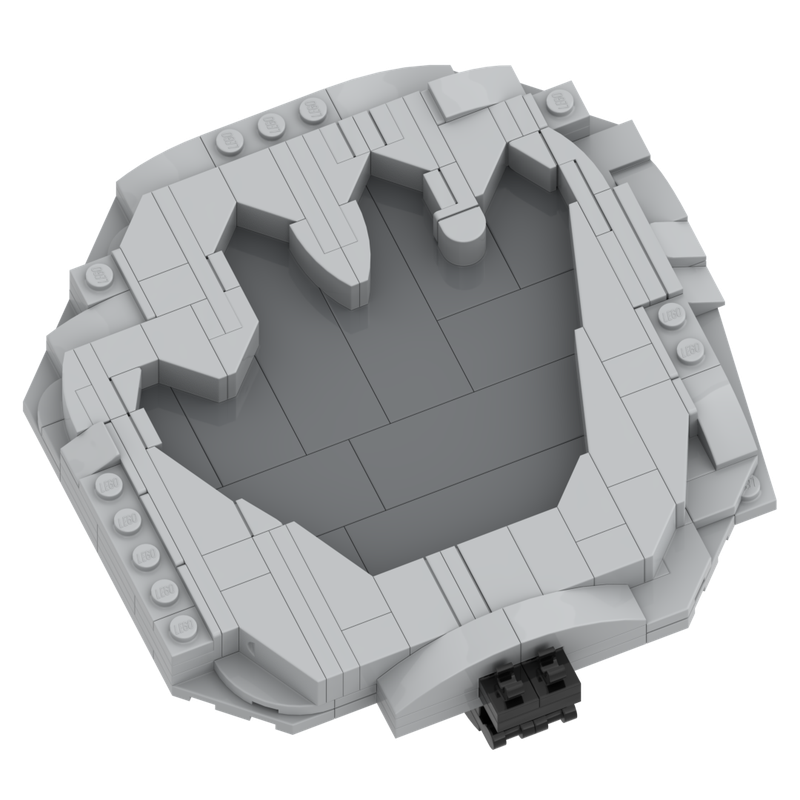 LEGO MOC Triceratops Footprint Fossil by Richy_s | Rebrickable - Build ...