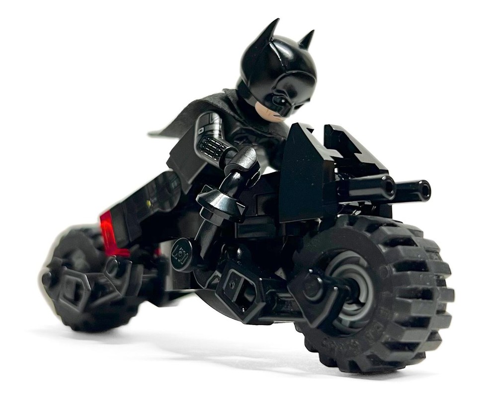LEGO MOC Batcycle Minifig Scale by BatBrix | Rebrickable - Build with LEGO