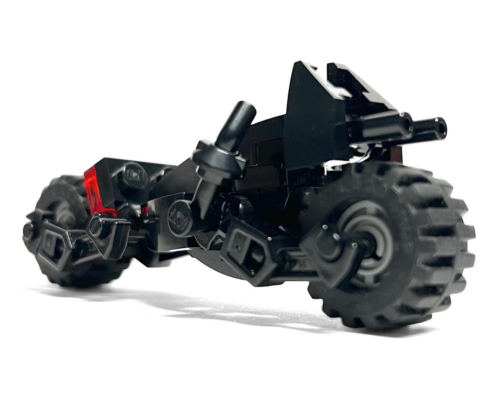 LEGO MOC Batcycle Minifig Scale by BatBrix | Rebrickable - Build with LEGO