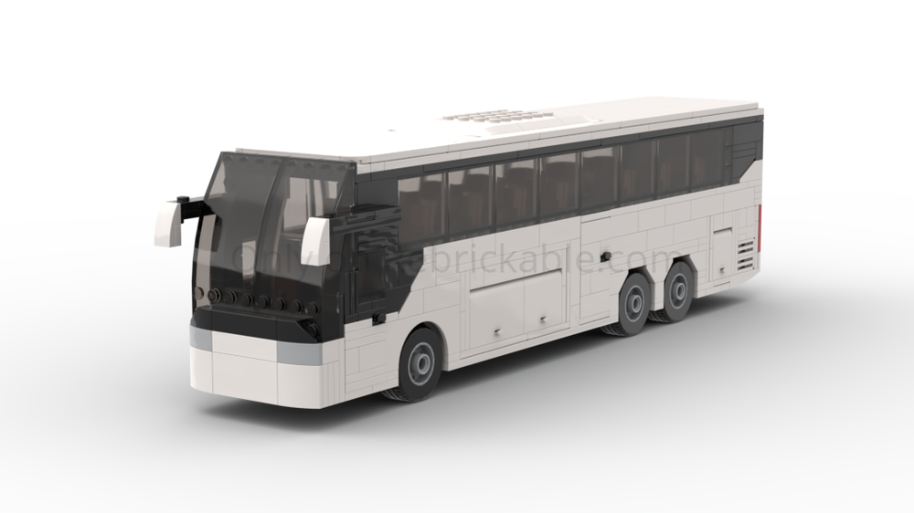 LEGO MOC Xtra High Deck Triple Axle Bus (8wide) by Feel The Bricks ...