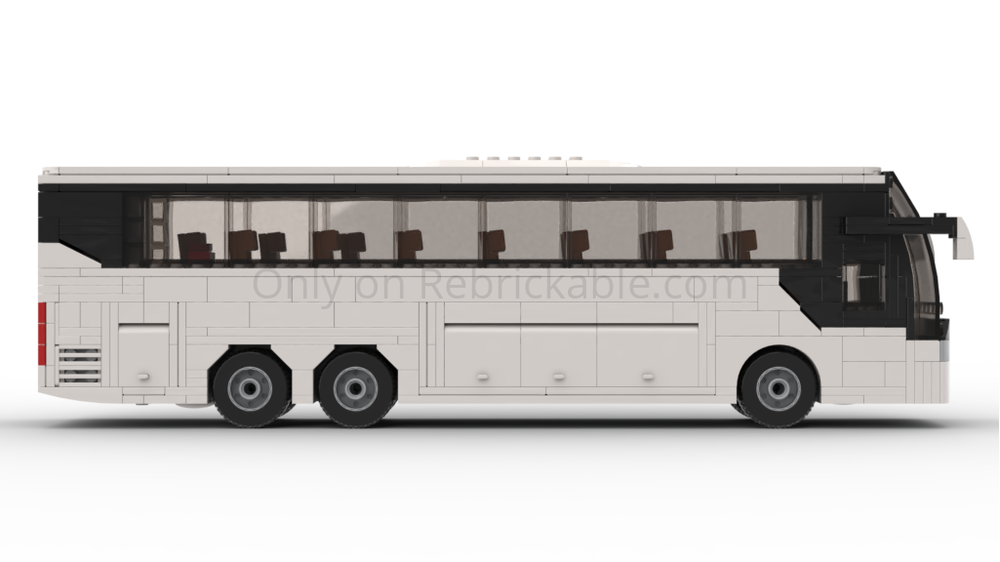 LEGO MOC Xtra High Deck Triple Axle Bus (8wide) by Feel The Bricks ...