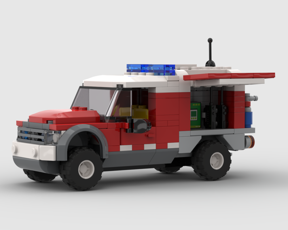 LEGO MOC-206632 Duty Commander - Fire Service by reggieranger ...