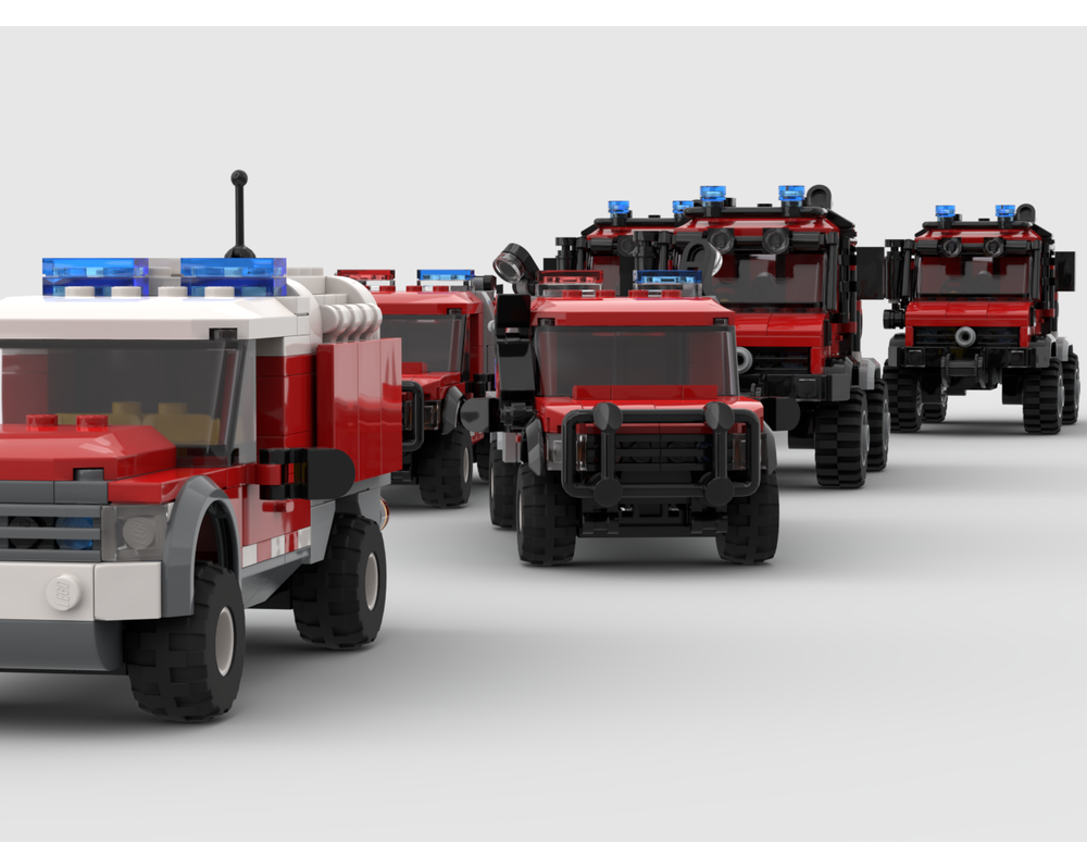 Lego Moc Arduous Strike Team Bundle Build Your Own Firefighting Fleet